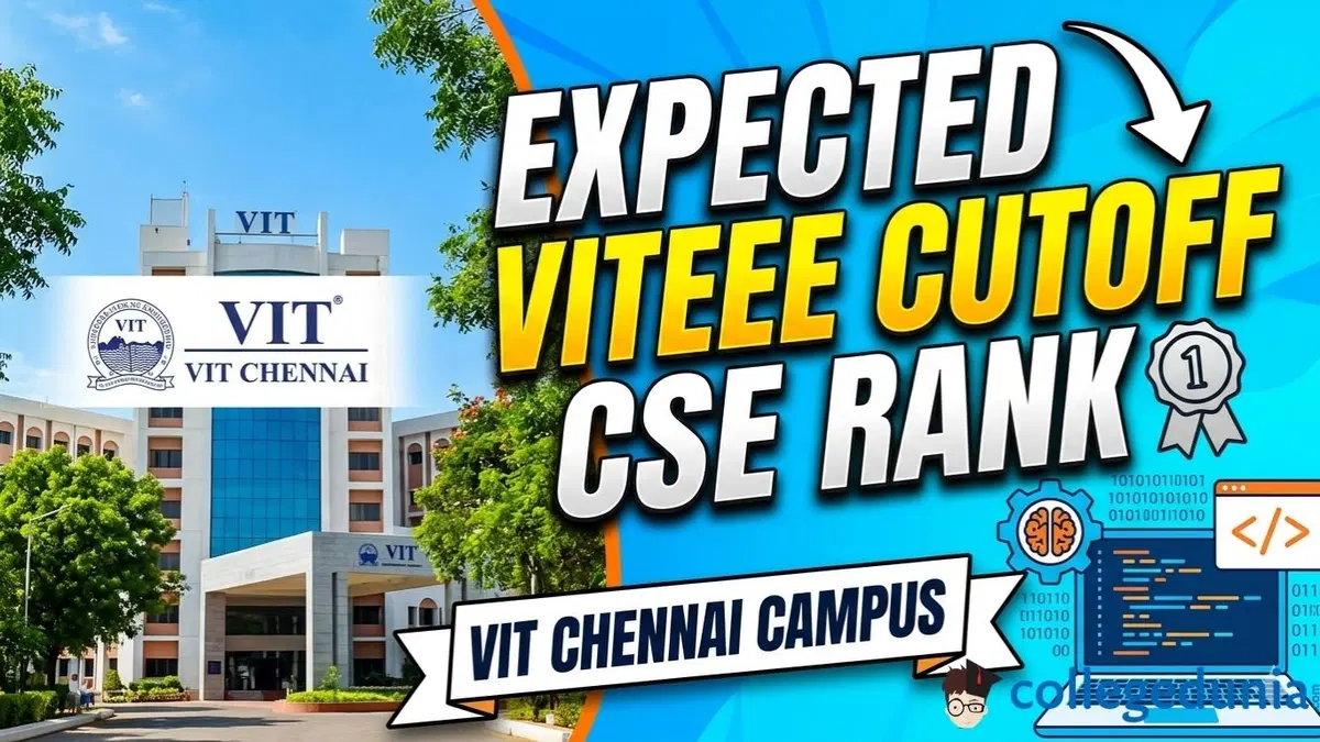 VITEEE 2026 Expected Cutoff Marks & Rank for VIT Vellore